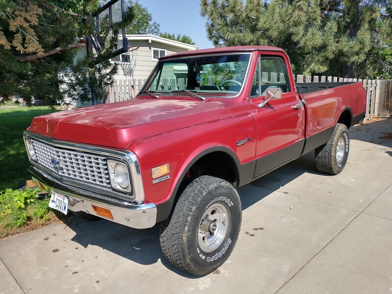 1971 Chevrolet C/K 10 Series K10 Silverado 9500 in Kaysville, UT | KSL Cars