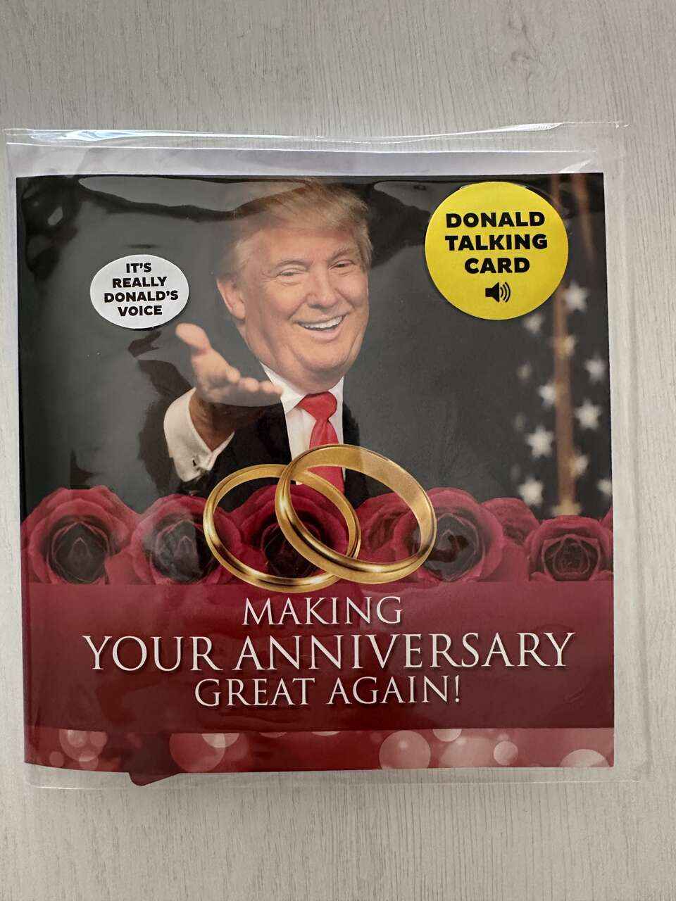 Anniversary Card (Donald Trump) talking… | General | ksl.com