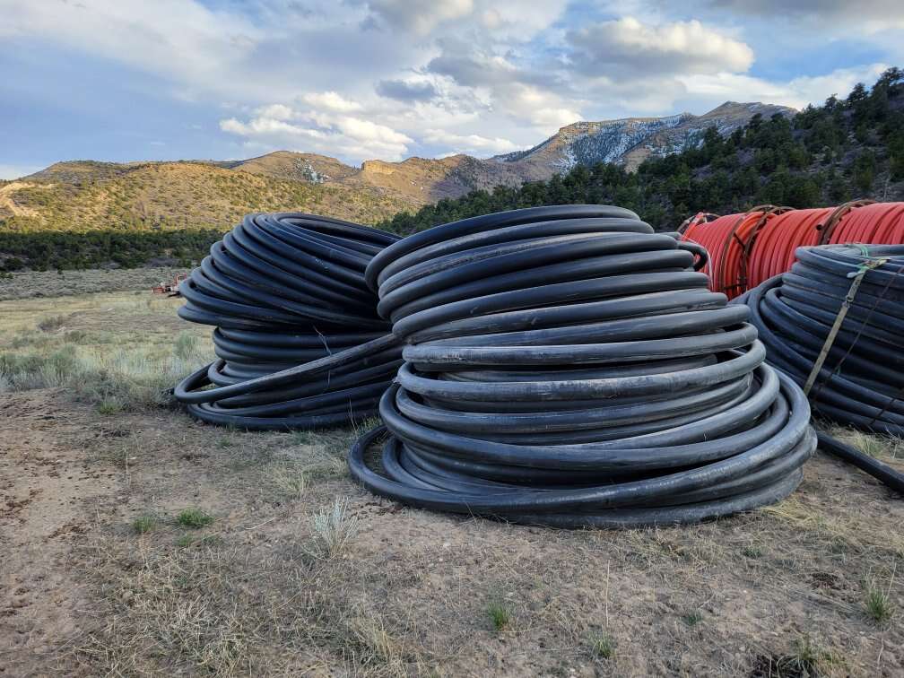 1.25", 3" & 4" HDPE poly pipe & cond… | Industrial | ksl.com