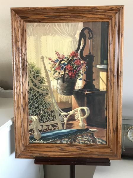 Dan Toigo framed print “Bucket of Flo… | Furniture | ksl.com