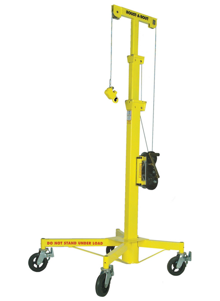 The versatile lift that makes one man a crew! Roustabout Lift | Shop ...
