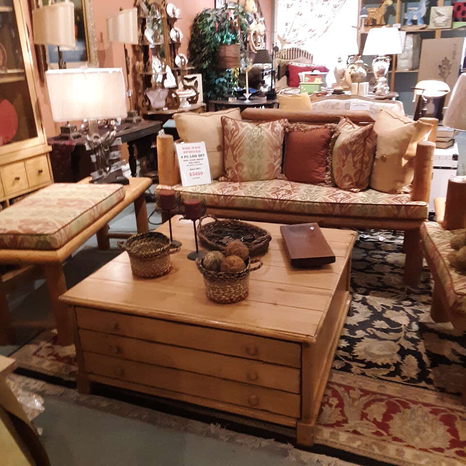 Used log furniture for sale store