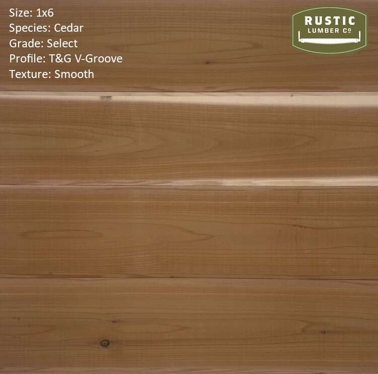 1x6 Cedar T&G V-Groove or Fineline | Lumber | KSL Classifieds