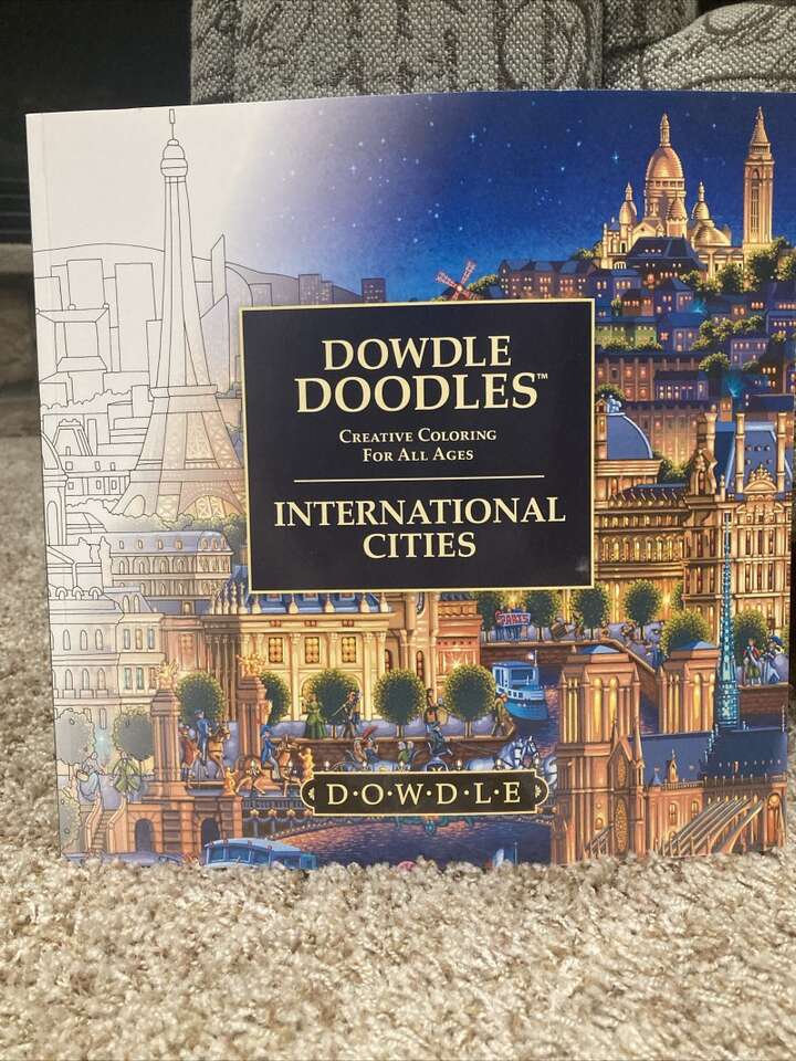 NWT Dowdle Doodles International Coloring Book | Magazines | KSL ...