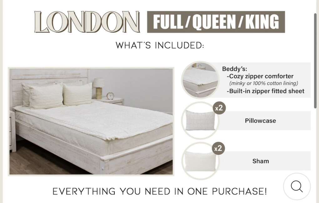 Beddys KING London Cotton | Furniture | ksl.com