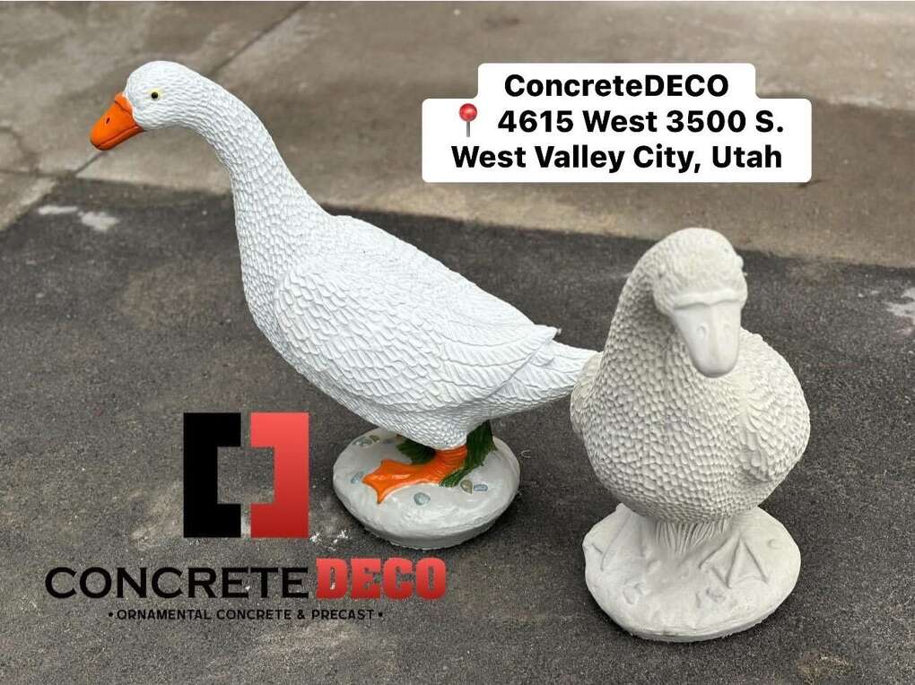 Concrete Porch Goose | Landscape and Yard Decorations | KSL Classifieds