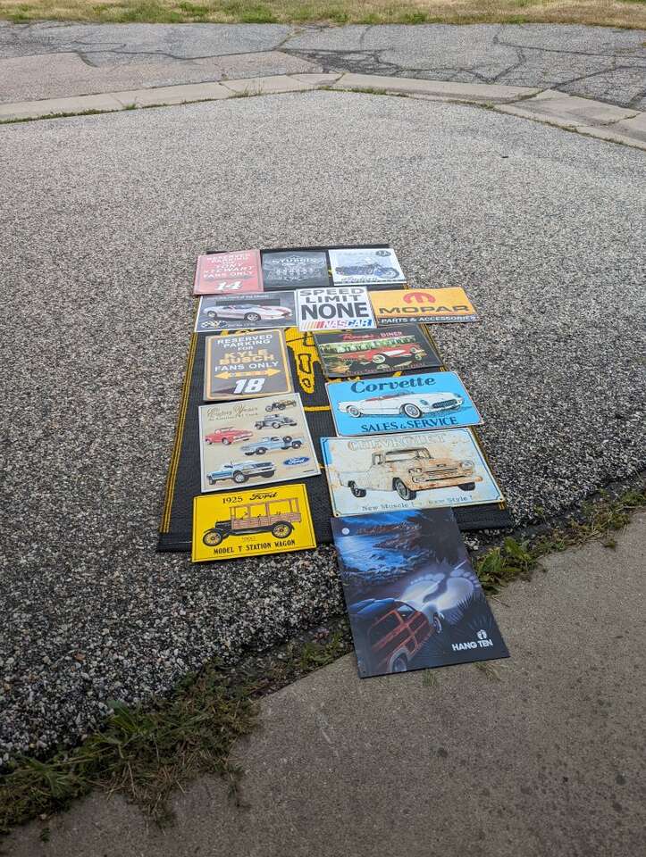 Metal signs $12.50 e… | Auto Parts and Accessories | ksl.com