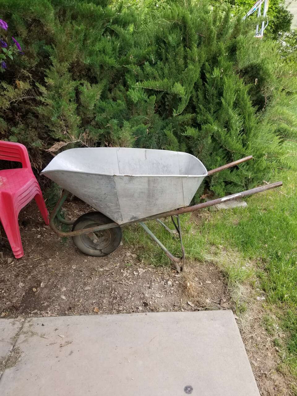 Stainless steel wheel barrel | Industrial | ksl.com
