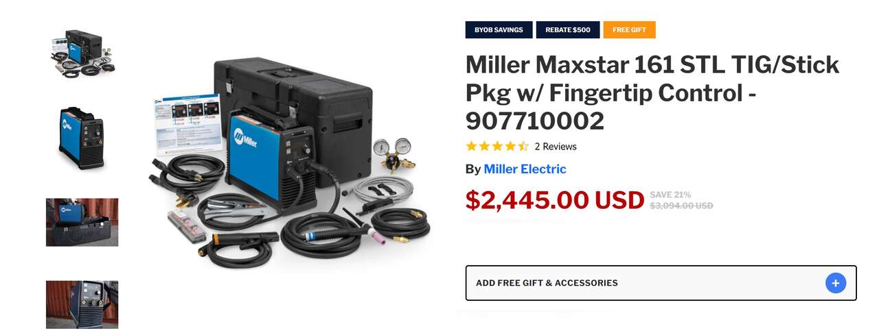 Miller 161 STL welder... Stick and T… | Industrial | ksl.com