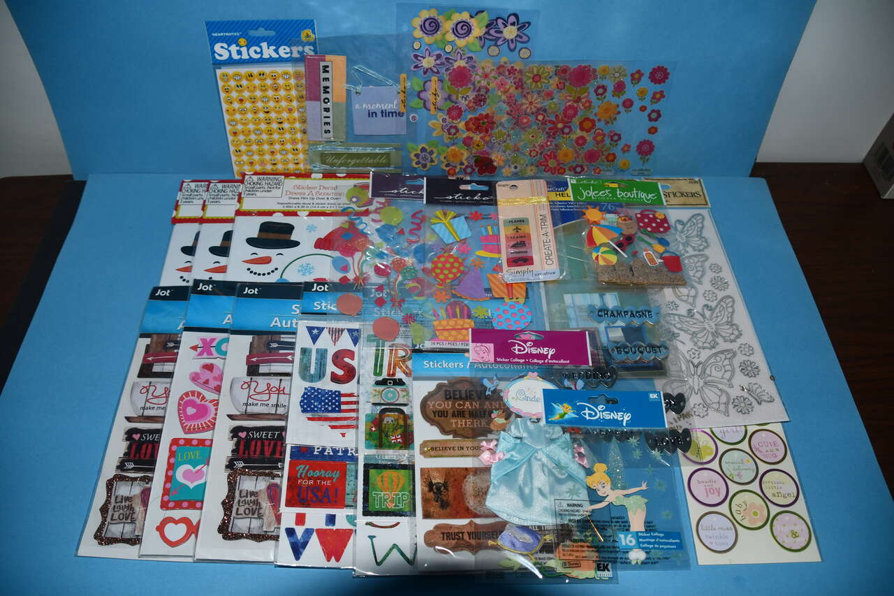 LARGE LOT CRAFT LETTERS and STICKERS ~ … | General | ksl.com