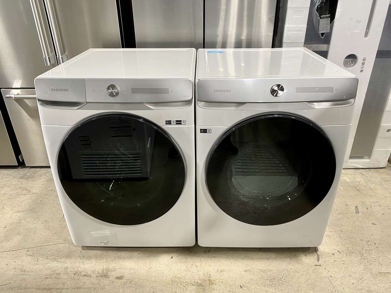 SAMSUNG SMART WASHER AND DRYER SET | Appliances | ksl.com