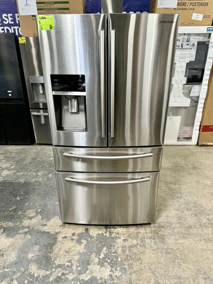 SAMSUNG STAINLESS FOUR DOOR FRENCH D… | Appliances | ksl.com