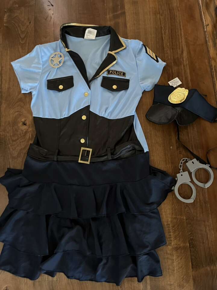 Costume police officer dress size M 3 piece set | Costumes | KSL ...