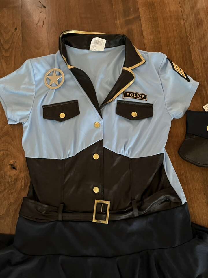 Costume police officer dress size M 3 piece set | Costumes | KSL ...