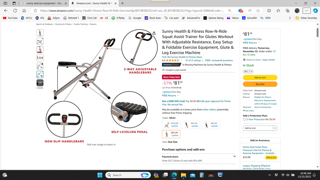 NEW exercise equipment | Fitness Equipment | ksl.com