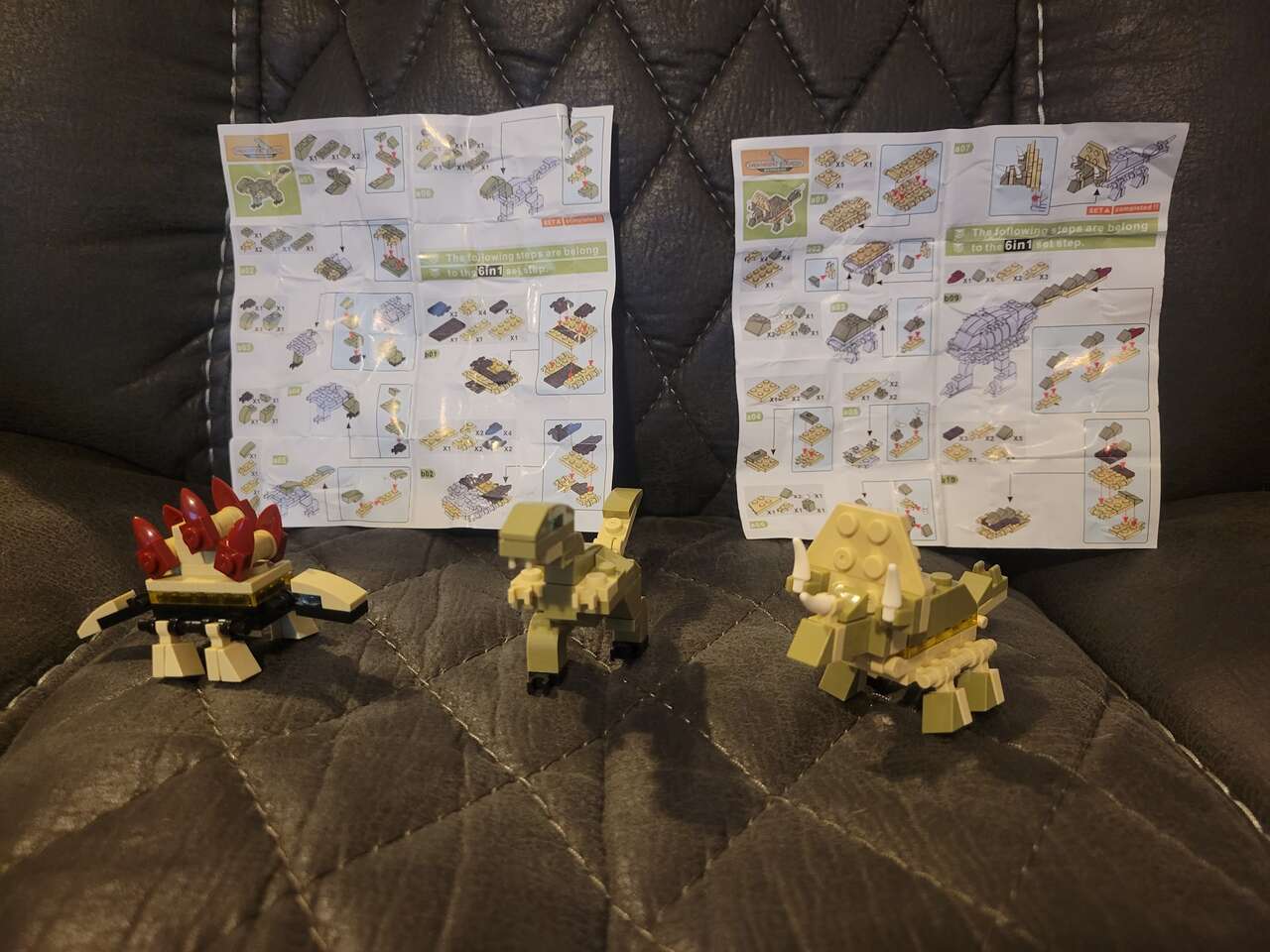 3 Lego Mini dinosaurs, Dinosaur world building blocks | Lego | KSL ...