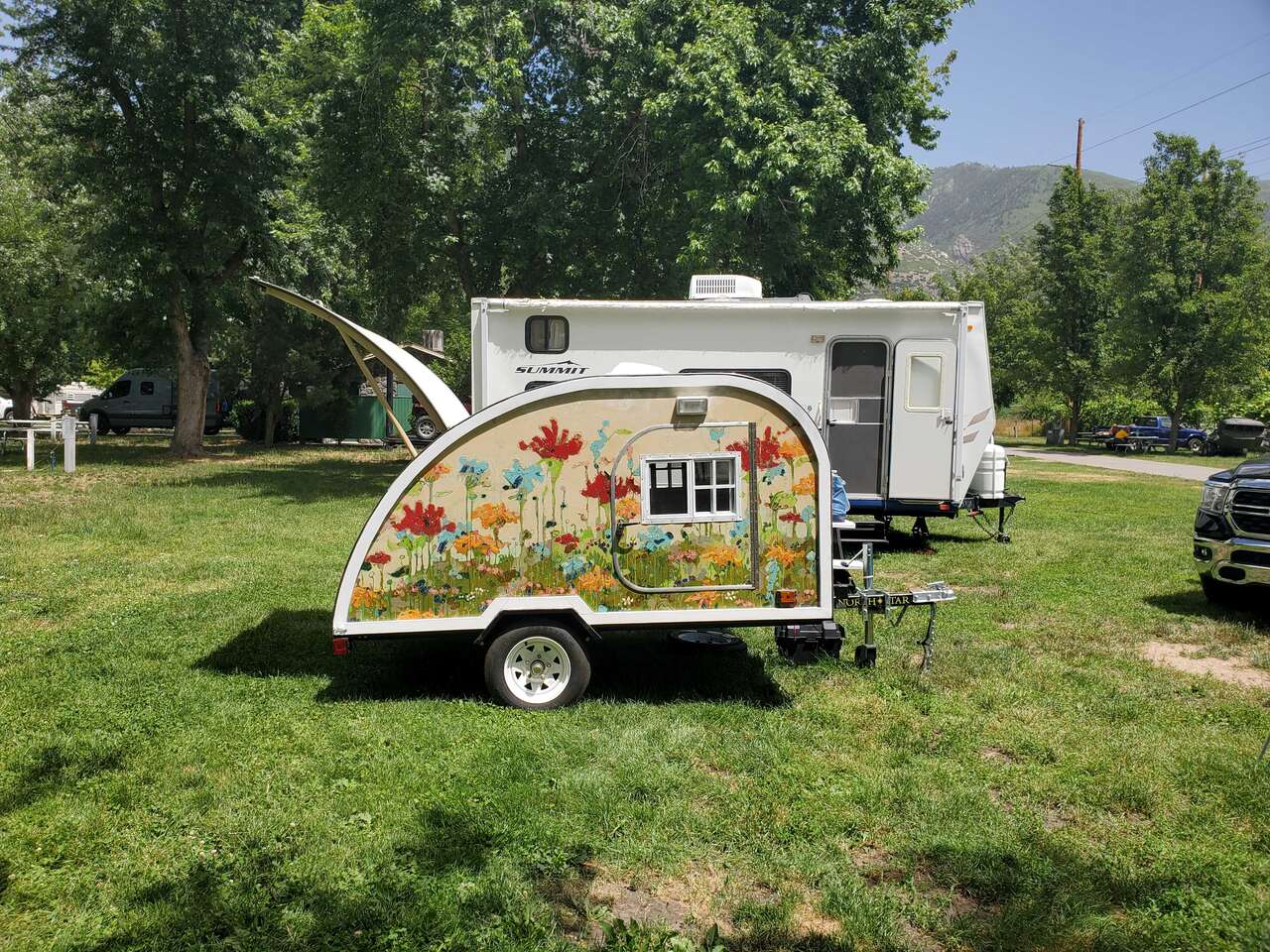 Teardrop Camper Custom Built For Sale | Travel Trailers, Bumper Pull ...