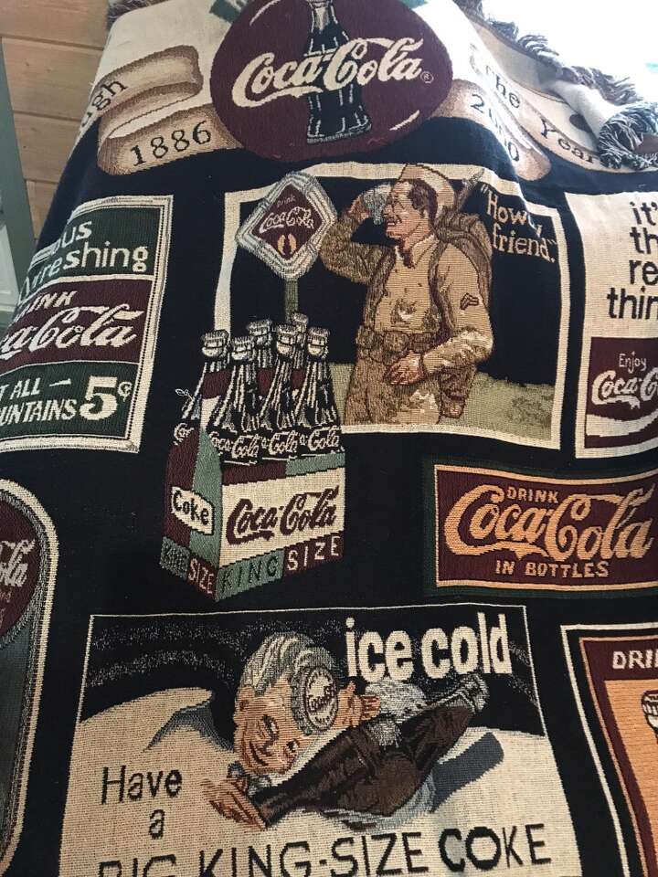 Coca Cola Throw | General | ksl.com