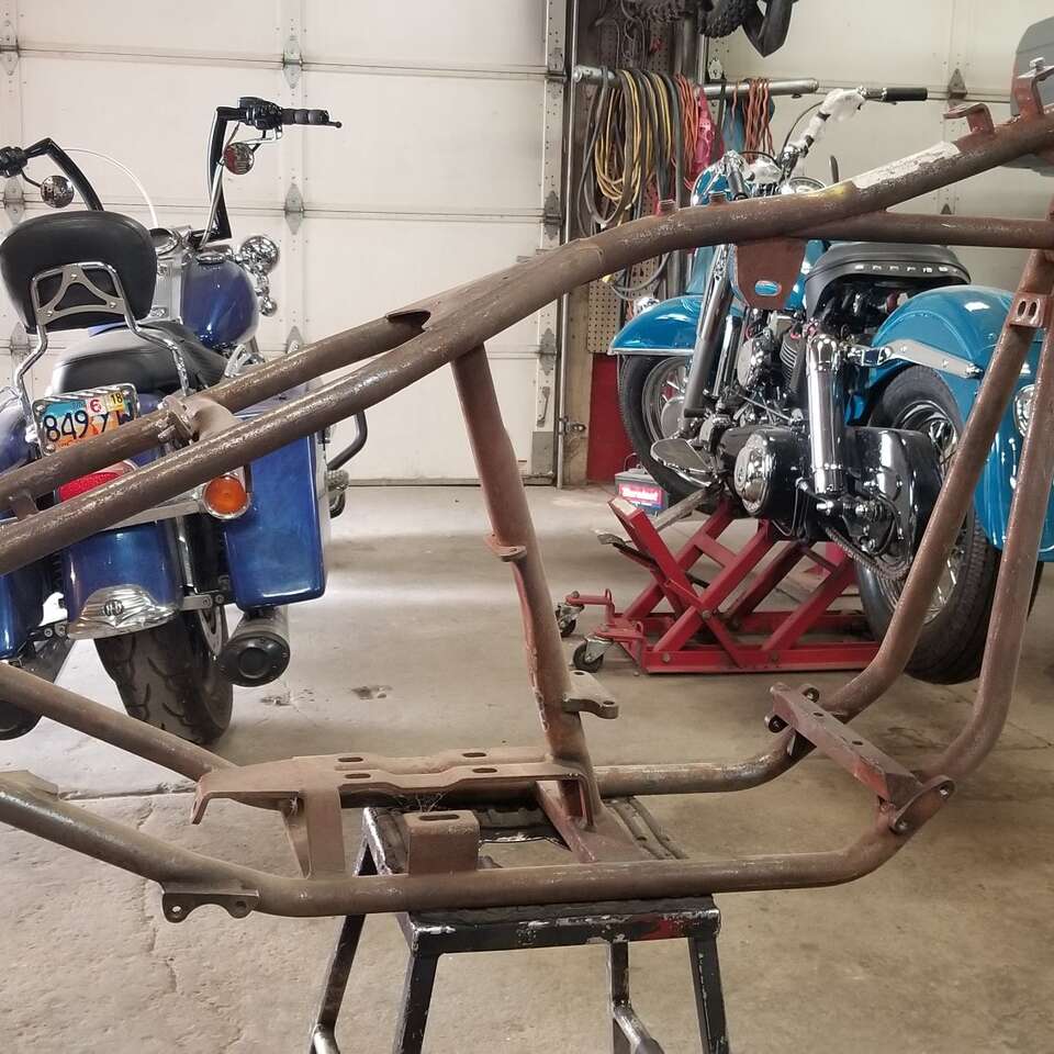 Kraftech harley-davidson frame.5 speed.ridged | Motorcycles, Road Bike ...