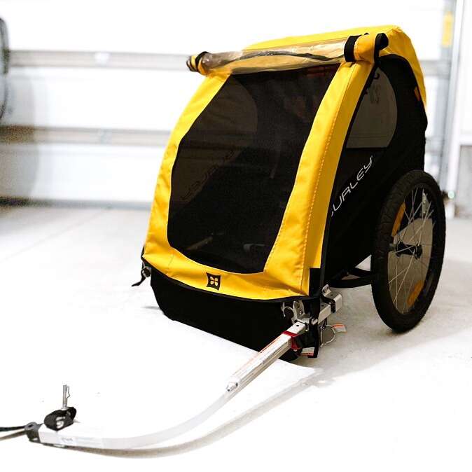 CLEAN Burley Bee Double Bike Stroller T… | Cycling | ksl.com