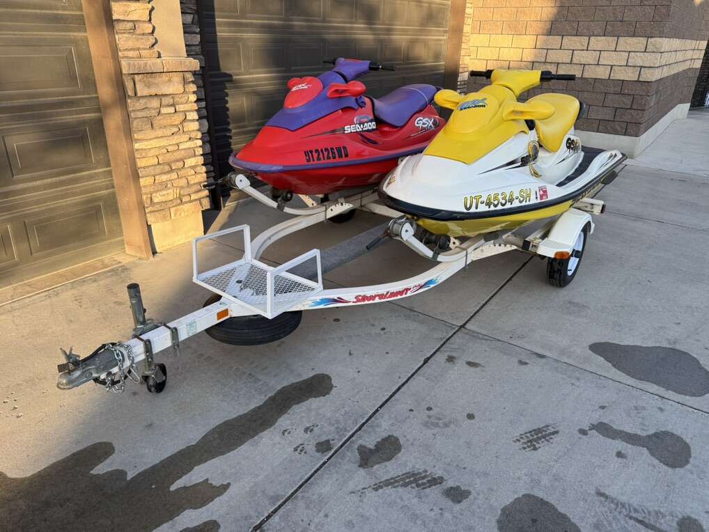 2 SeaDoo's W/ Trailer | Water Sports | ksl.com