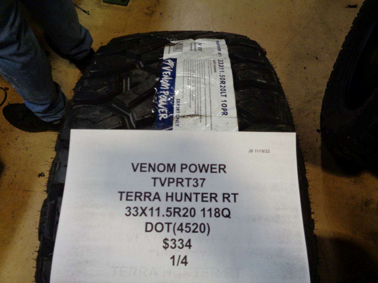 4 NEW VENNOM POWER T… | Auto Parts and Accessories | ksl.com