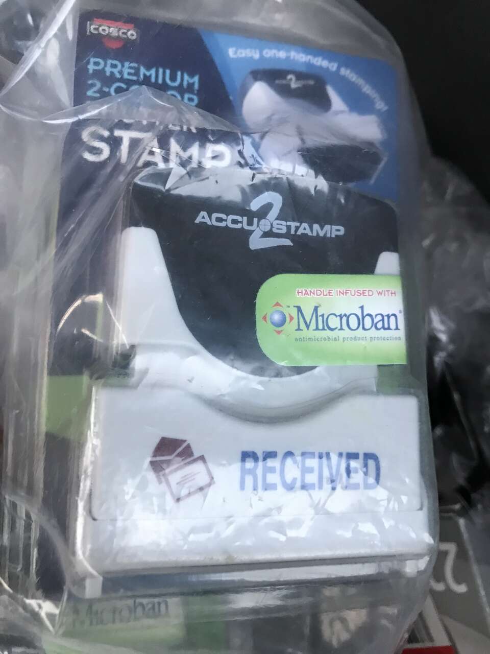 Self inking stamps with various phrases on them five dollars each ...