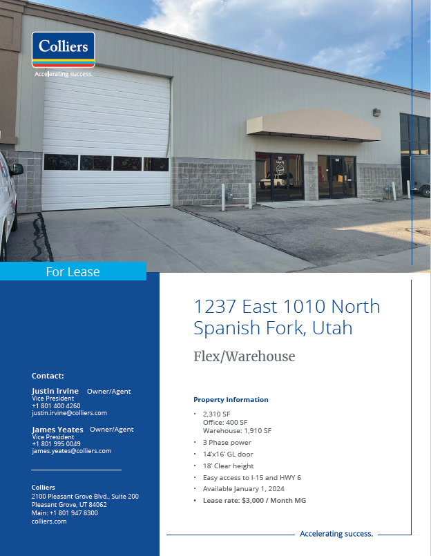 Flex/Warehouse Space for Leas… | Other Real Estate | ksl.com