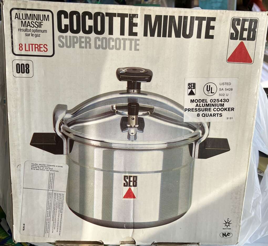 SEB Aluminum 8-Quart Pressure Cooker… | Appliances | ksl.com