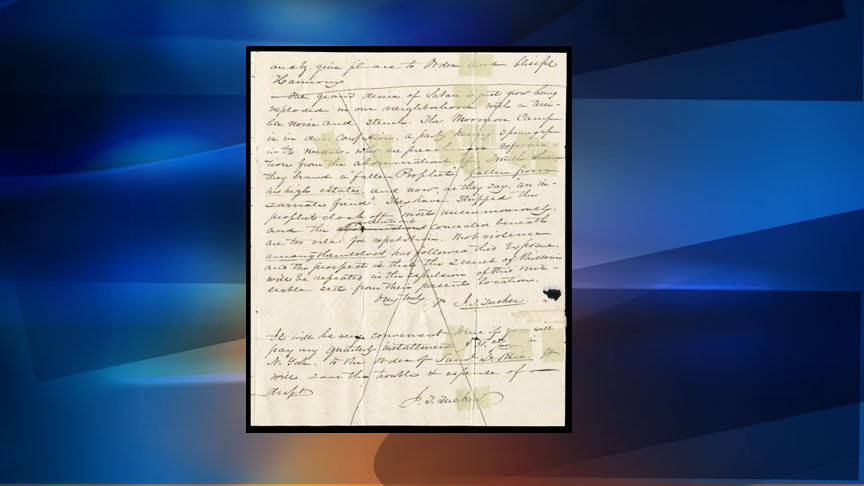 Rare documents from early LDS Church history auctioned | KSL.com