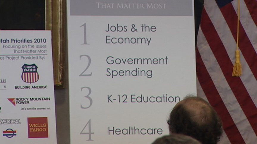 Study lists Utah's top 10 issues | KSL.com
