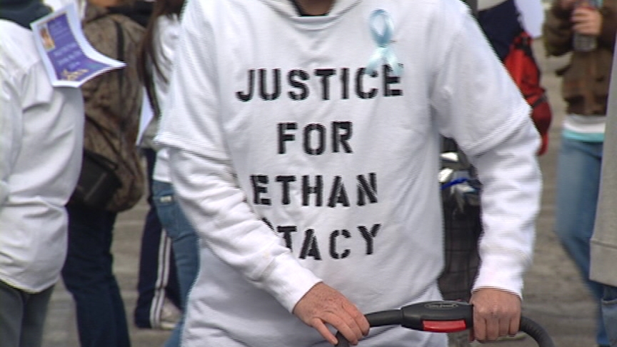 Hundreds walk for justice for Ethan Stacy | KSL.com