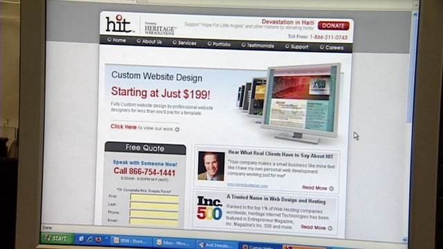 HIT Web Design forwards customers to another company | KSL.com