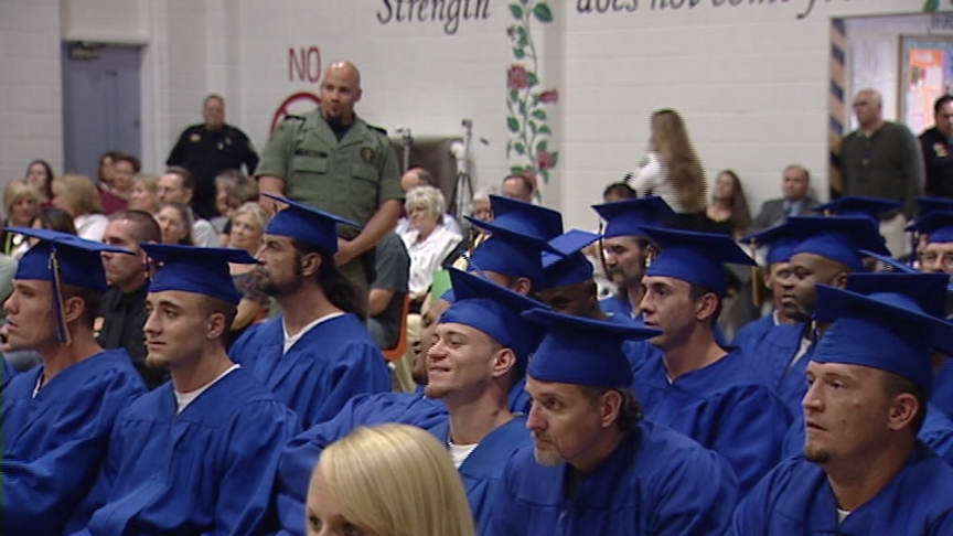 Prison graduation brings prospect of better future for inmates | KSL.com