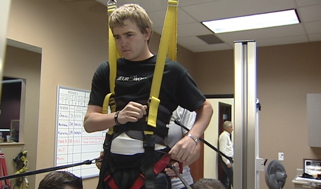 Machine trains paralysis patients to walk again | KSL.com