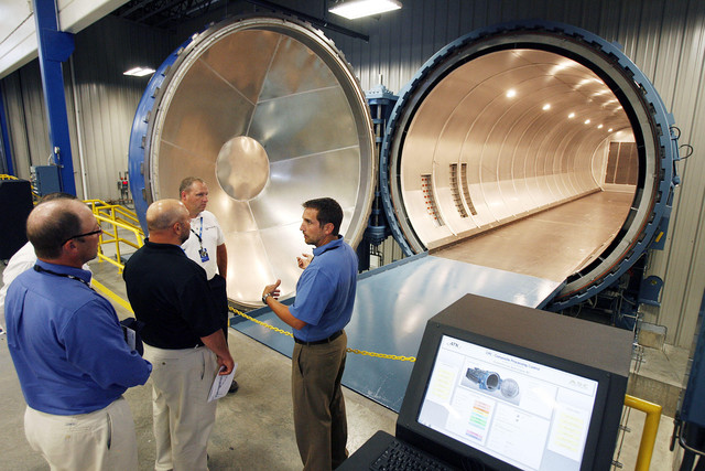 Airplane frame-building facility opens in Clearfield, brings 800 jobs ...