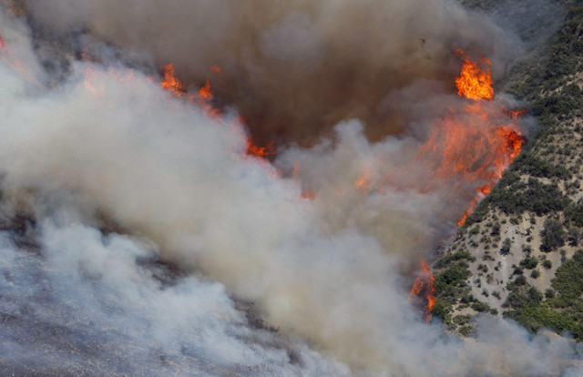 Quail Fire burns in hills above Alpine, evacuations ordered | KSL.com