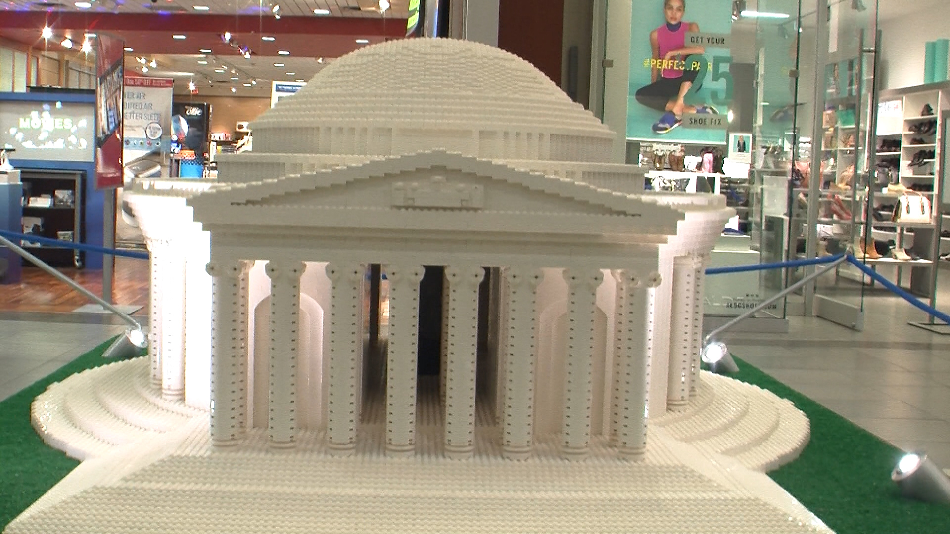 PHOTOS: Massive LEGO monuments on display at Fashion Place Mall | KSL.com