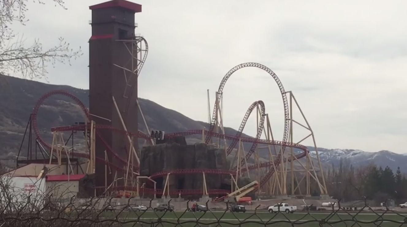 Have You Seen This? First run of Lagoon’s Cannibal coaster | KSL.com