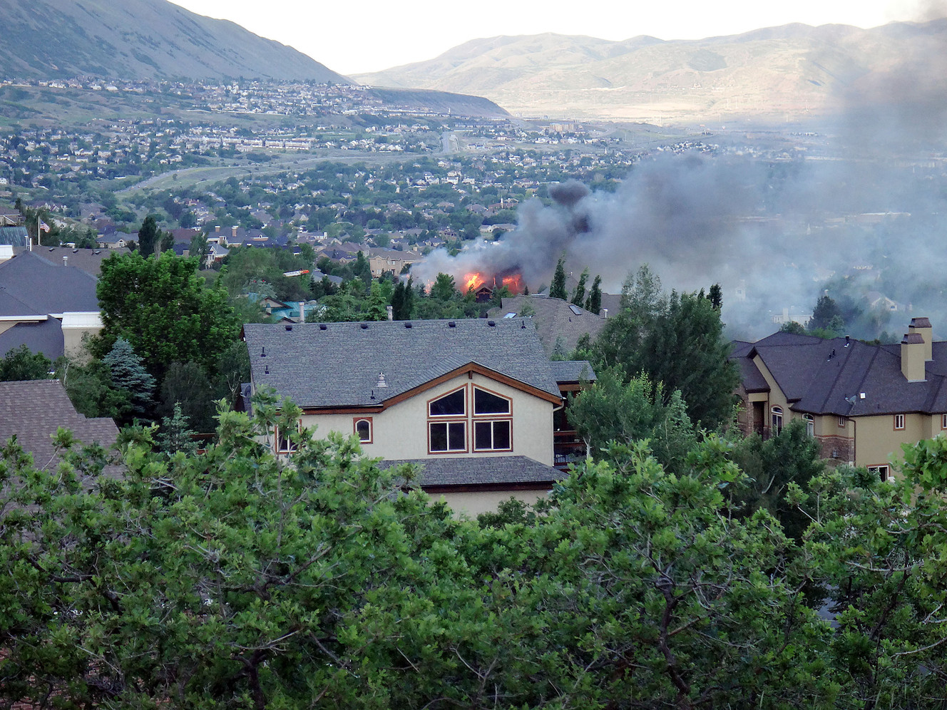 Spontaneous combustion of oily rags believed to have started Draper ...