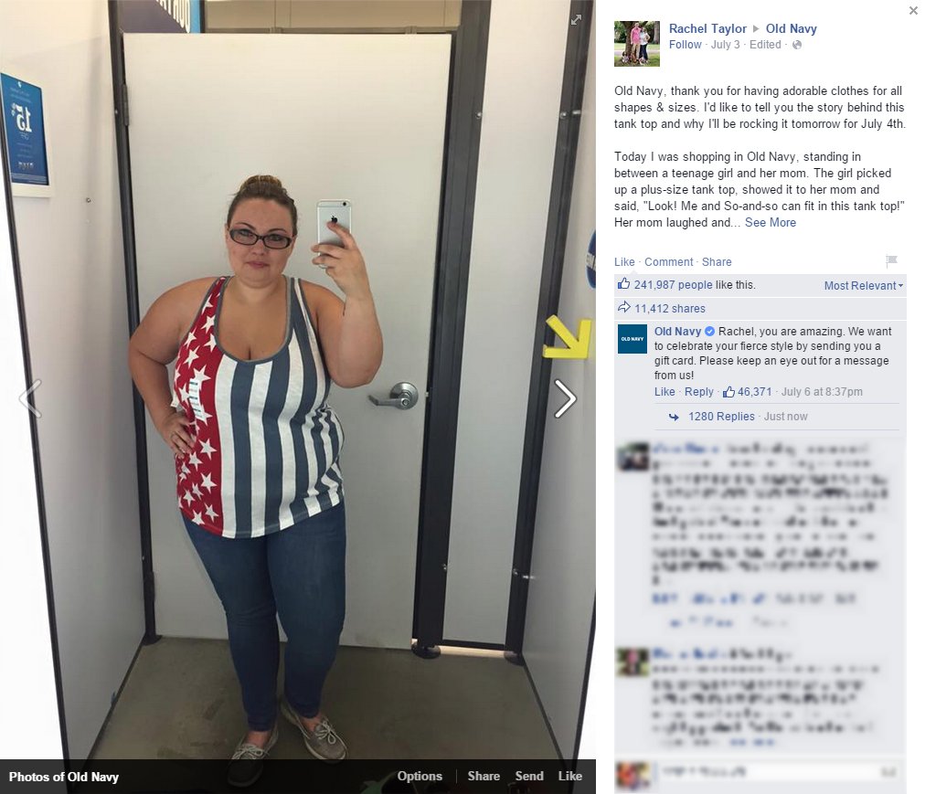 Plus-size customer stands up to body shaming in Old Navy | KSL.com