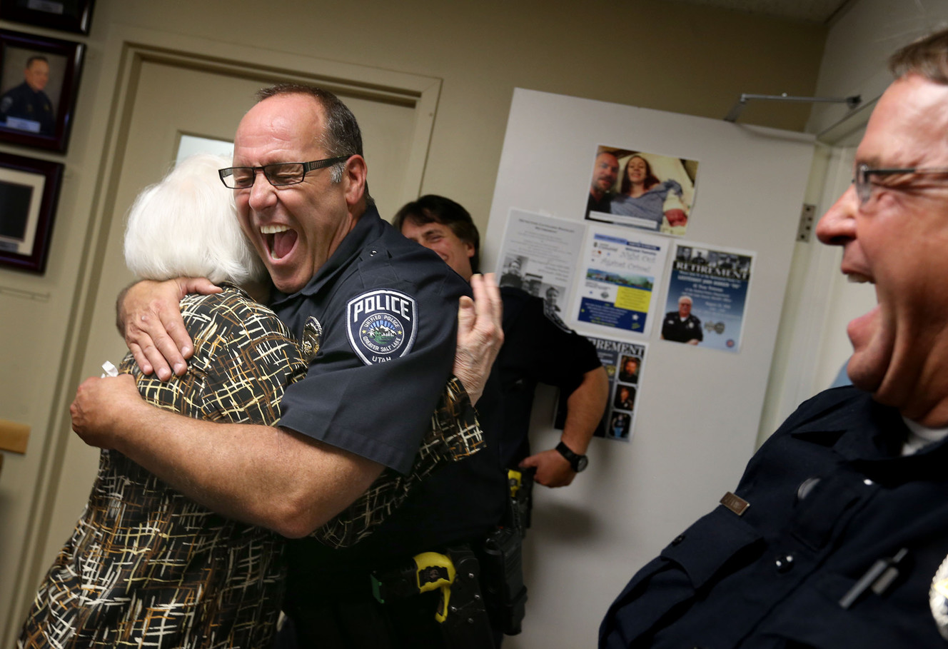 Seniors visit police stations to show support, share candy with ...