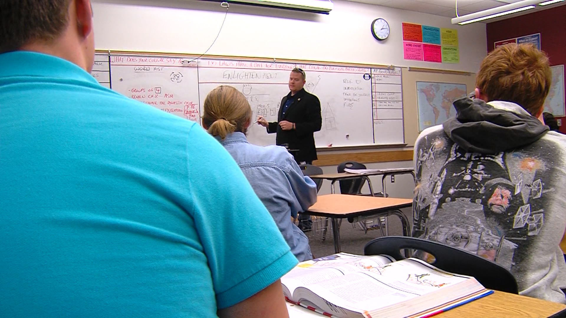 Herriman teacher saves student's life after classroom collapse - Utah ...
