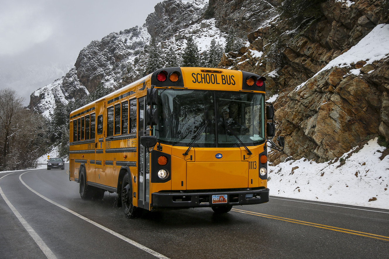 Canyons District's Big Cottonwood Canyon school bus route 'unsafe ...