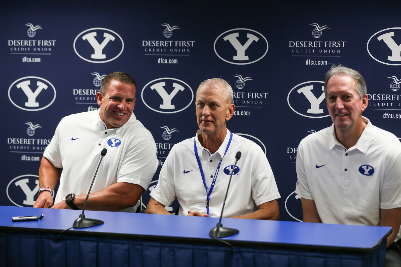 BYU football formally retires No. 6 in honor of Marc Wilson, Robbie ...