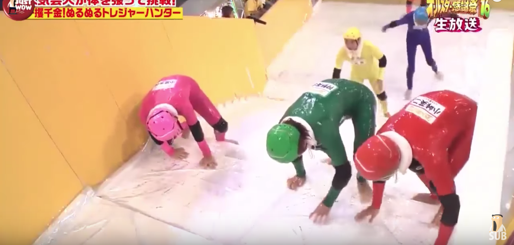 Have You Seen This? Slippery stairs are nearly-impossible game show ...