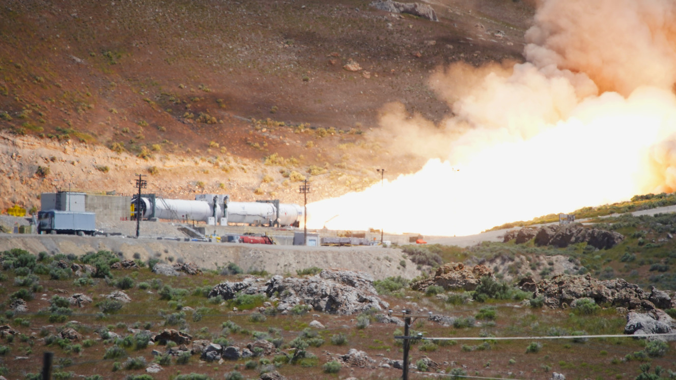 Fired up: Northrop Grumman tests OmegA rocket motor | KSL.com