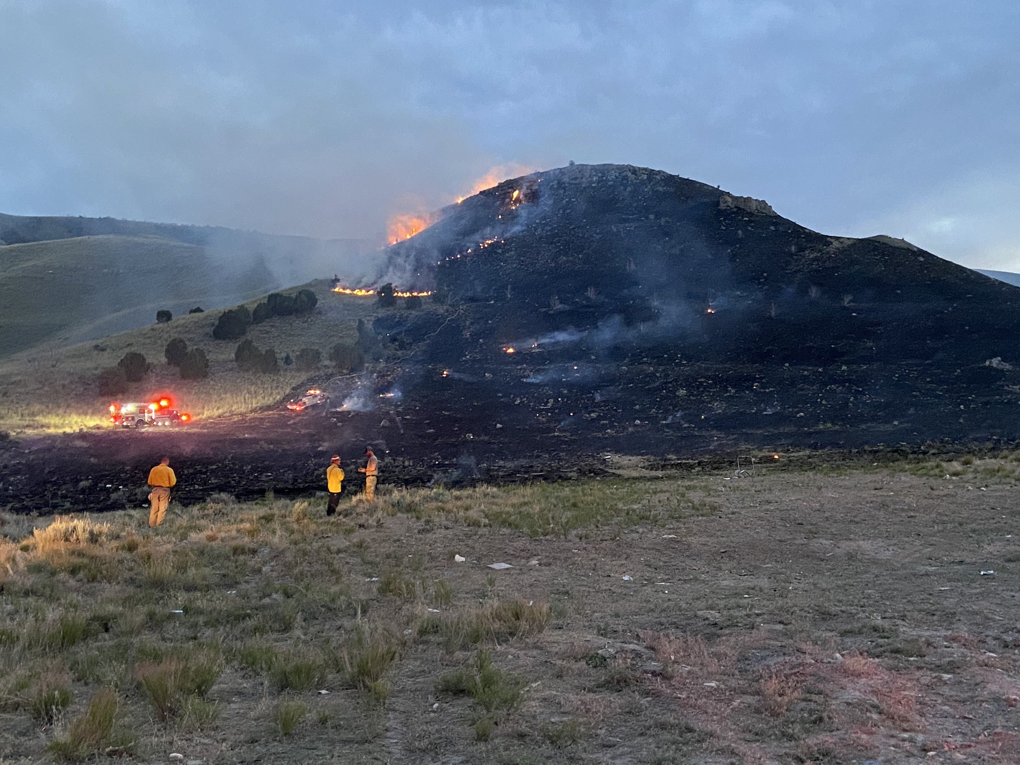 Roads reopen, but Big Springs Fire grows to nearly 3,000 acres | KSL.com
