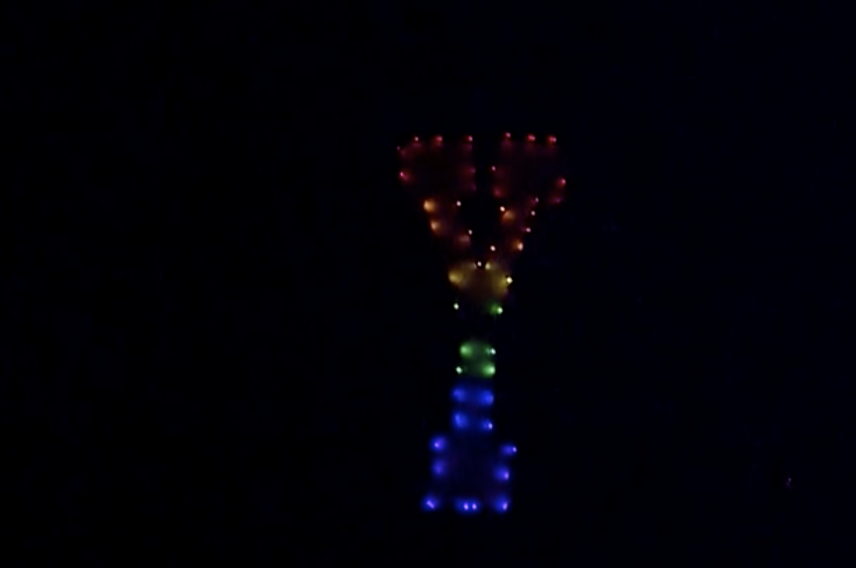 BYU 'Y' lit in rainbow colors as message of hope without school ...