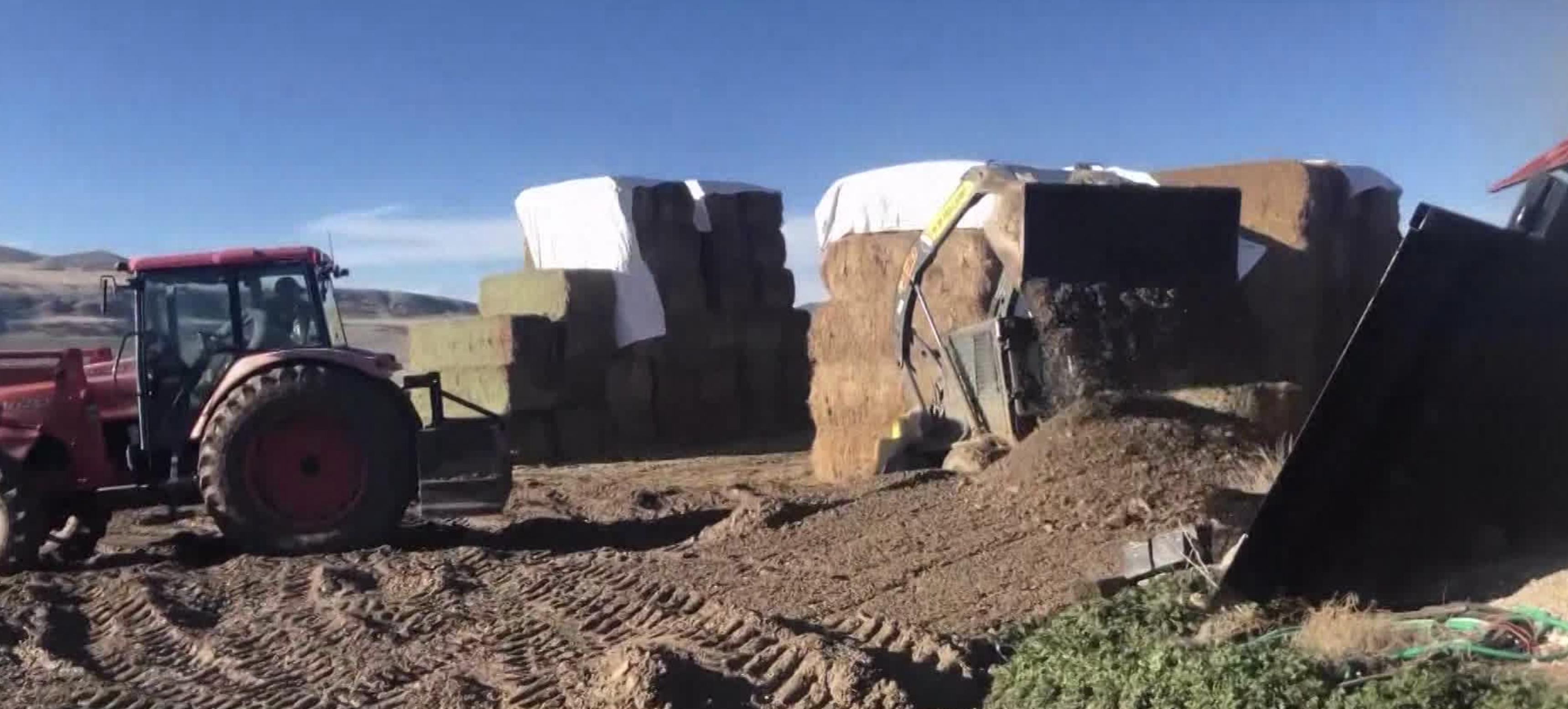 Neighbors pitching in after Cache County family loses thousands in hay ...